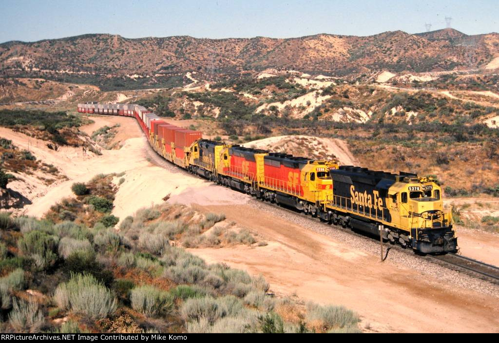 Santa Fe SD45 5376